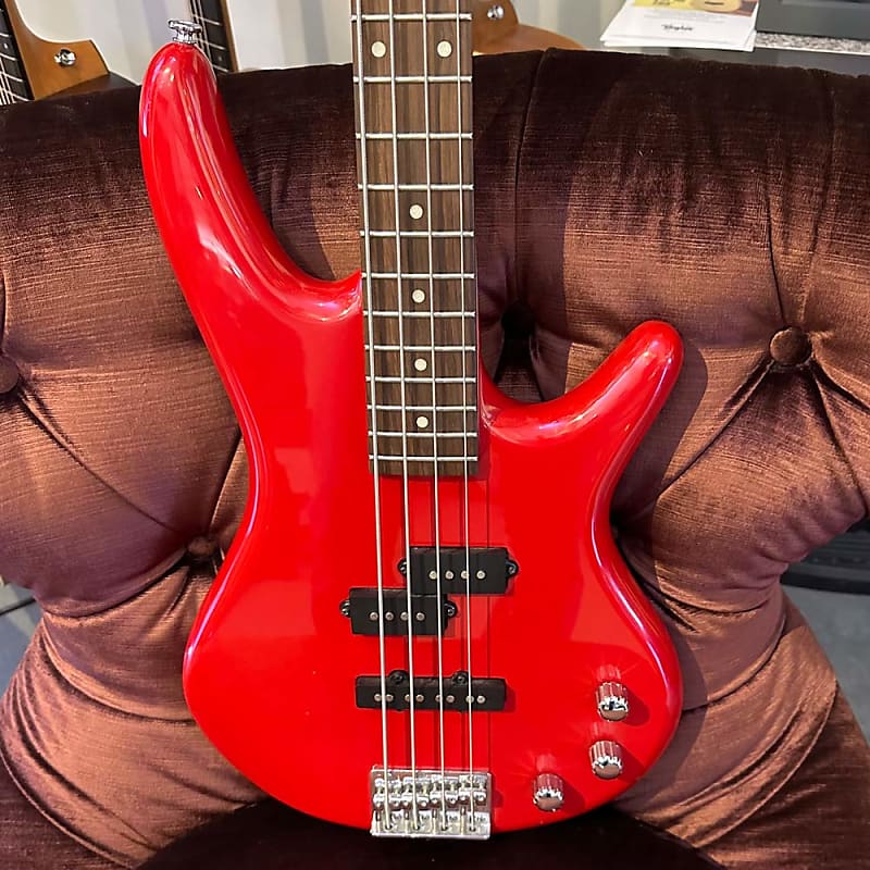 Ibanez Gio 4-String Electric Bass - Red (Pre-Owned) | Reverb