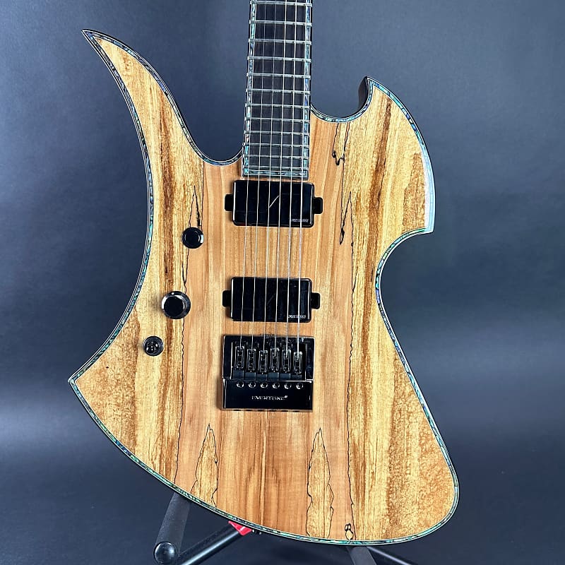 Used BC Rich Mockingbird Extreme Natural Left-Handed w/case | Reverb