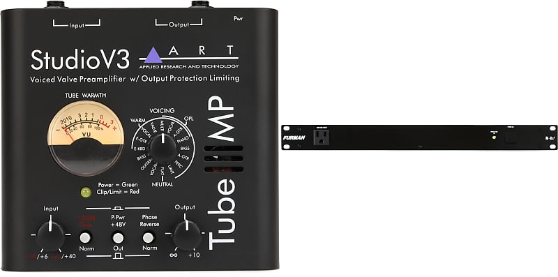 ART Tube MP Studio V3 Tube Microphone Preamp Bundle with | Reverb