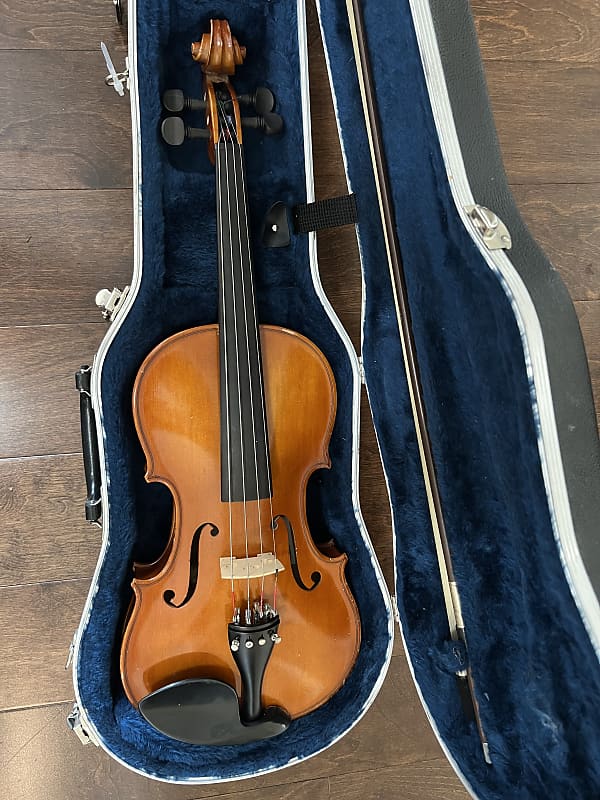15" viola with case and bow. A. R. Seidel brand. Made in | Reverb
