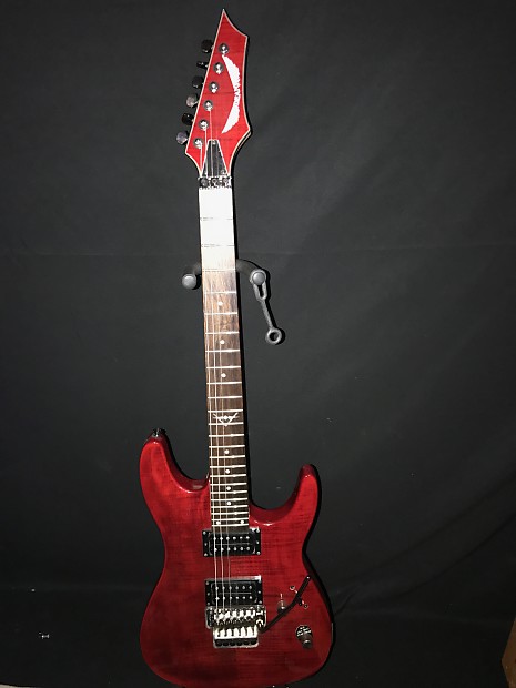 Dean C350F red flame | Reverb