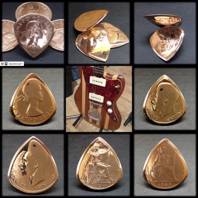Brian May Inspired 1951 Sixpence Coin Plectrum. | Reverb
