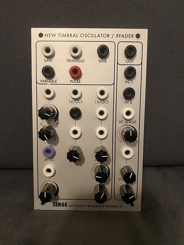 Random Source Serge 4u NTO / XFader 4x4 | Reverb