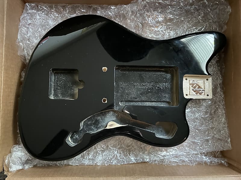 XGP Offset/Jazzmaster Body 2022 - Black BODY ONLY | Reverb