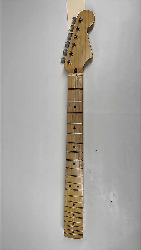 Warmoth MJT Stratocaster Maple Neck Relic Aged Nitro With | Reverb