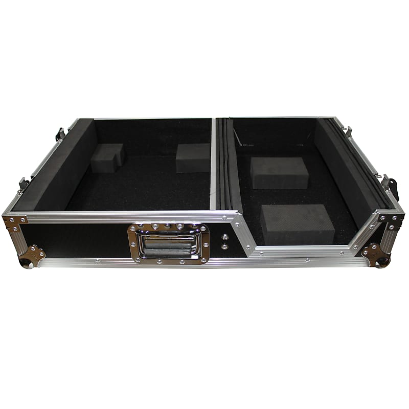 PROX Flight Road Case for DJ Single Turntable In Battle Mode | Reverb