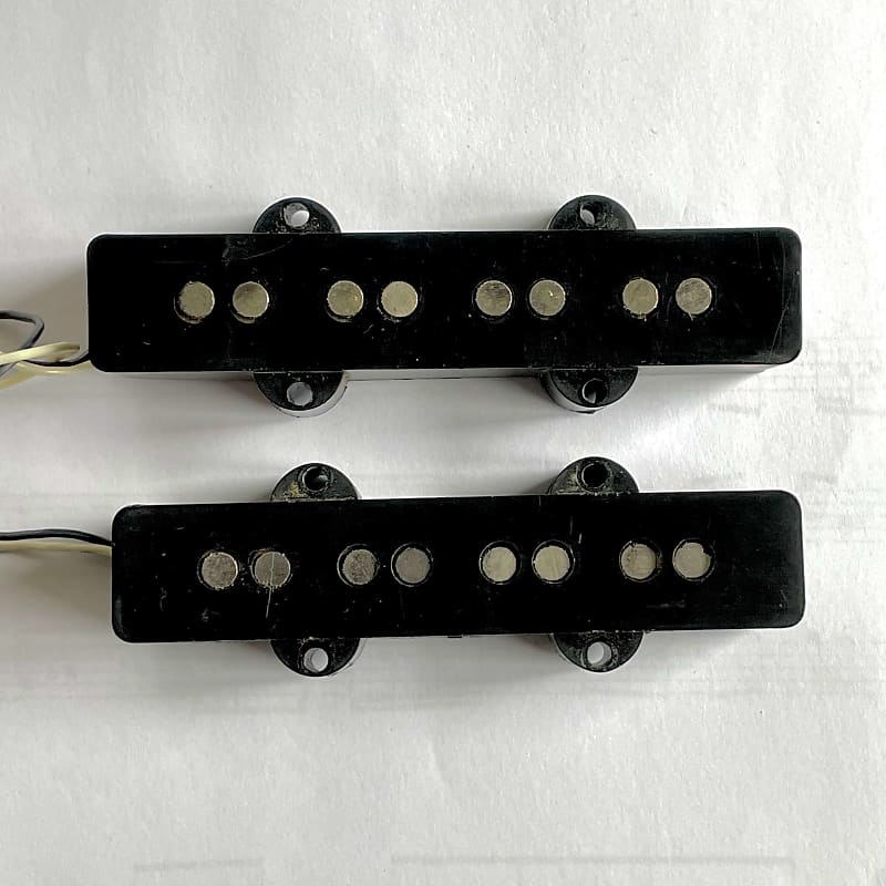 vintage 1977 Fender Jazz Bass pickup set | Reverb