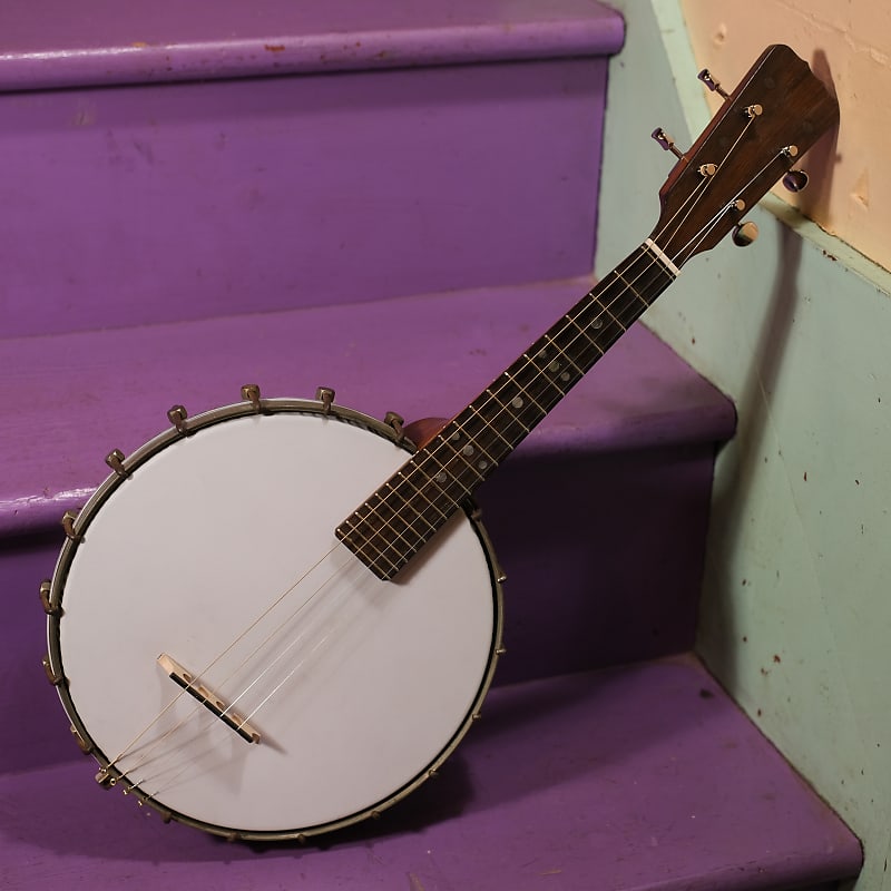 1920s Calvert Parker 4-String Banjolin (Banjo-Mandolin, | Reverb