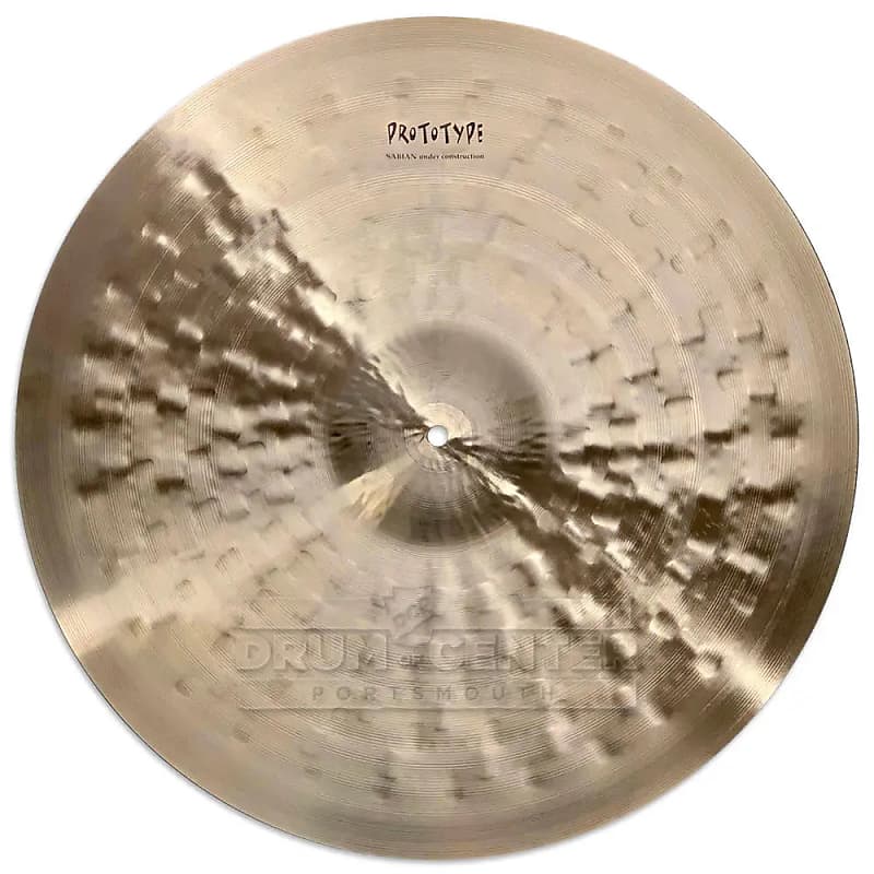 Sabian Prototype HHX Paragon Ride Cymbal 22" 3628 grams | Reverb