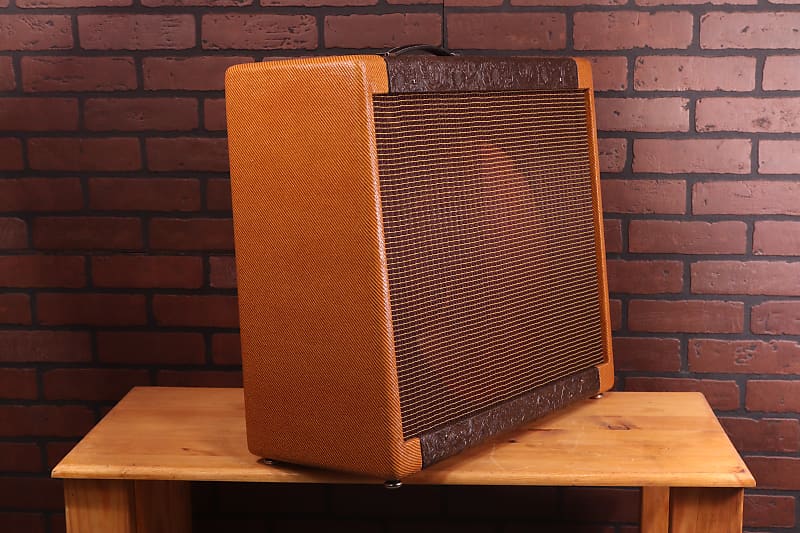 Two Tone 1 x 15 Tweed Pro /Western Tolex/Black piping and | Reverb