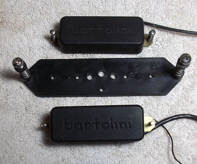 Bartolini pickups Rickenbacker 4001 Bass black | Reverb