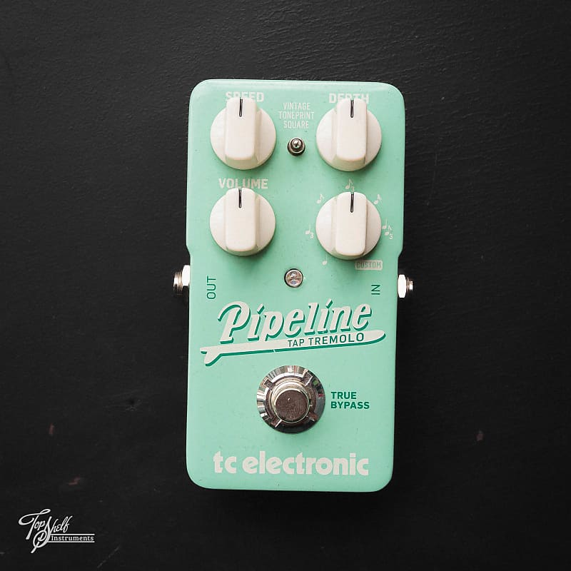 TC Electronic Pipeline Tap Tempo Tremolo Pedal | Reverb UK