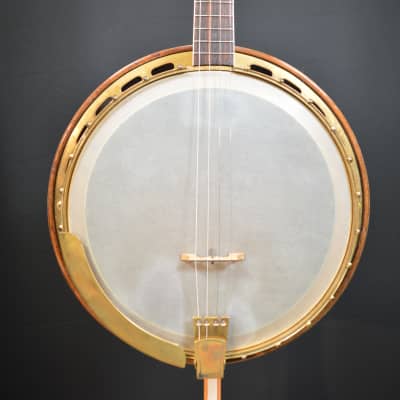 Bruno Commander Tenor Banjo 1920's Epiphone Built w. Original | Reverb