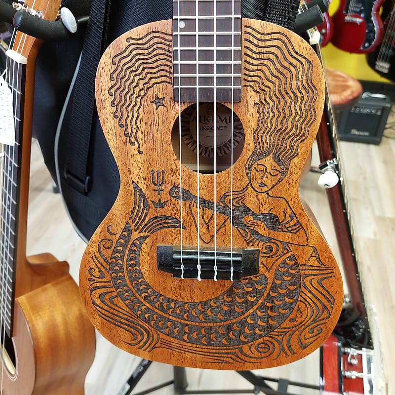 Alkemi Concert Ukulele - Mermaid - UKE-C-MER | Reverb