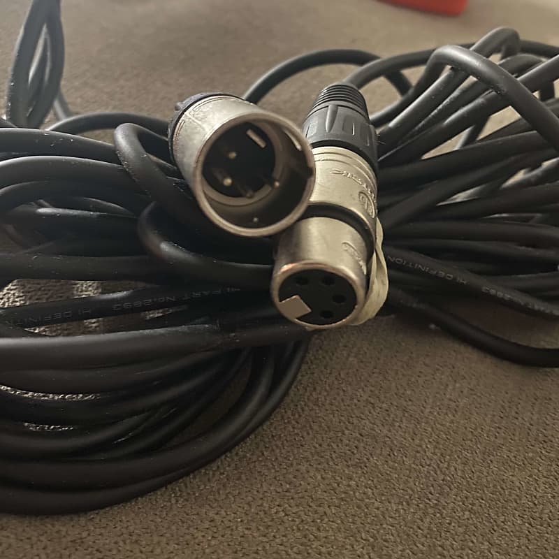 Mogami 2893 Microphone Cable Female to Male XLR, 16.5' - | Reverb