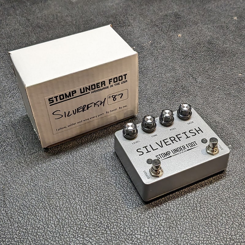 Stomp Under Foot Silverfish 2023 - Silver | Reverb