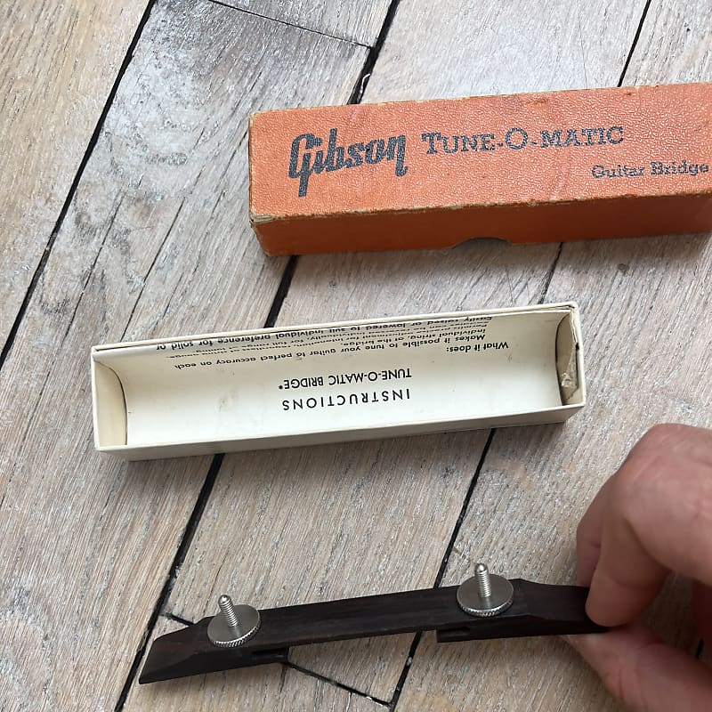 1960’s Gibson Tune-o-matic Box And Instruction Case | Reverb Canada