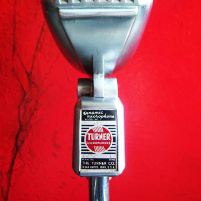 Vintage 1950's Turner 33D dynamic omni-directional microphone | Reverb