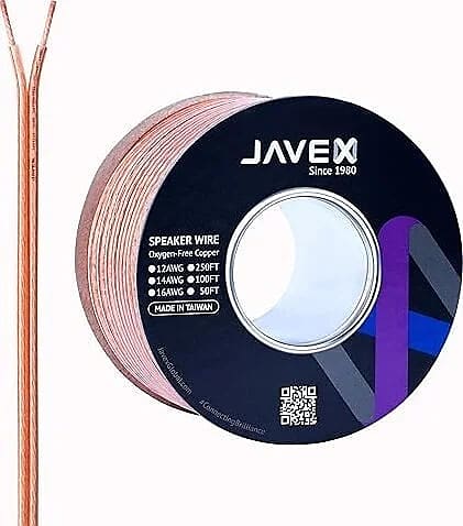 JAVEX 12-Gauge AWG Speaker Wire OFC Oxygen-Free Copper 99.9% | Reverb