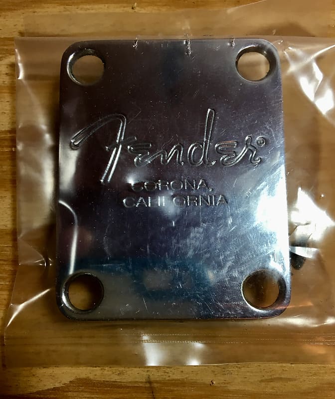 Fender Custom Shop Backplate Chrome | Reverb