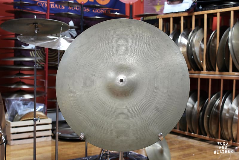 1980s Sabian 20" B20 Ride 2280g | Reverb