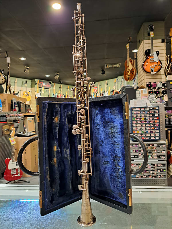 Vintage WWII Era Moennig Bros Germany Artist Model Metal Oboe | Reverb