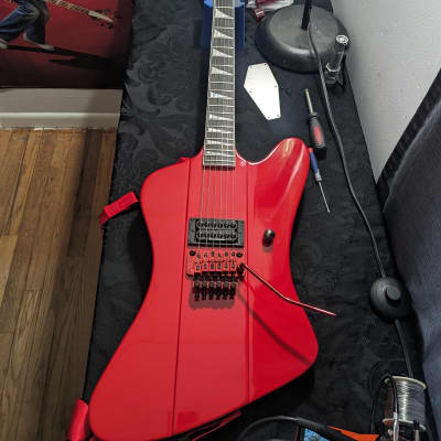 Jackson Firebird custom copy 2023 - Red | Reverb