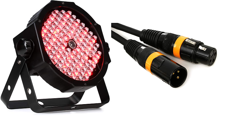 ADJ Mega Par Profile Plus RGB+UV Par Bundle with Accu-Cable | Reverb