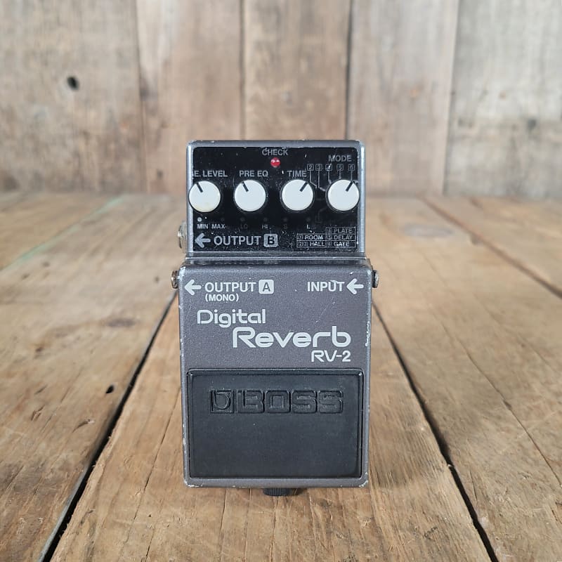 Boss RV-2 Digital Reverb Black Label | Reverb UK