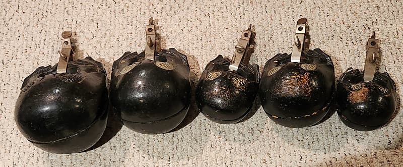 Vintage Leedy / Ludwig Temple Blocks 1940s | Reverb