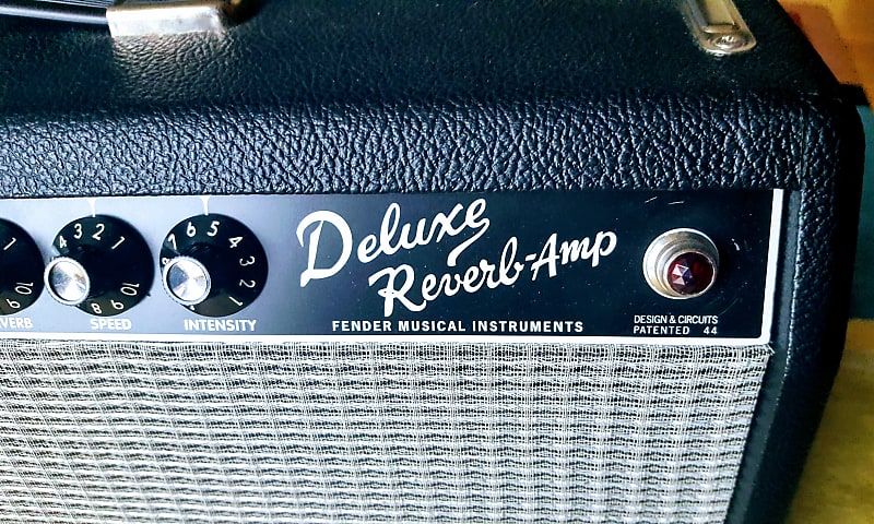 '65 Fender Black Face Deluxe Reverb - Hand-Wired Point to | Reverb