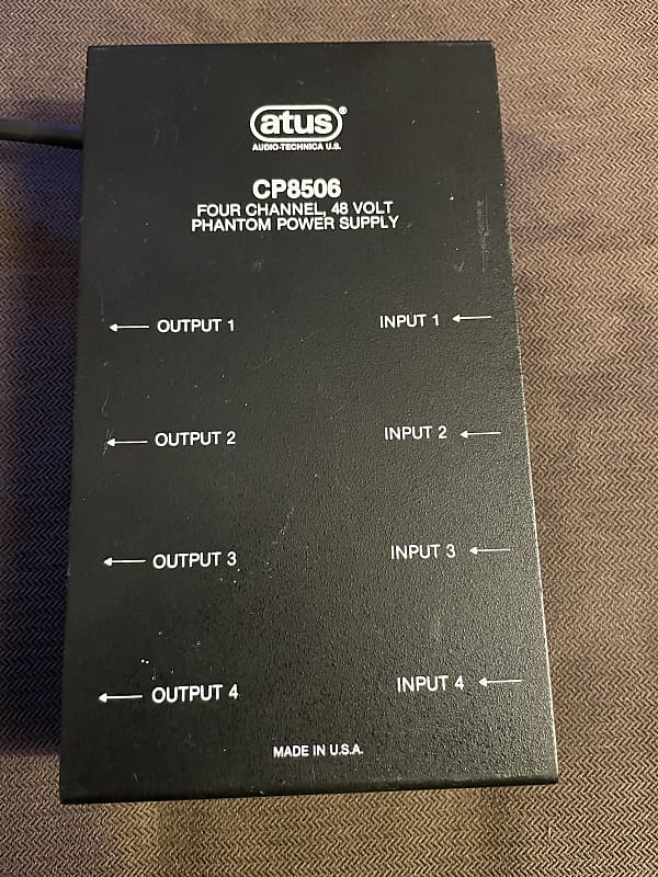 Audio Technica CP8506 Black | Reverb