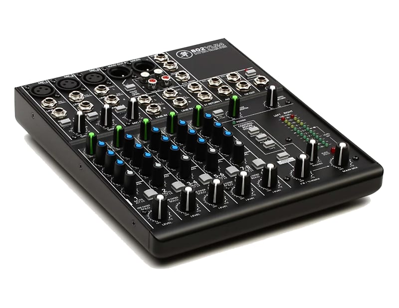 Mackie 802VLZ4, 8-channel Ultra Compact Mixer with High | Reverb