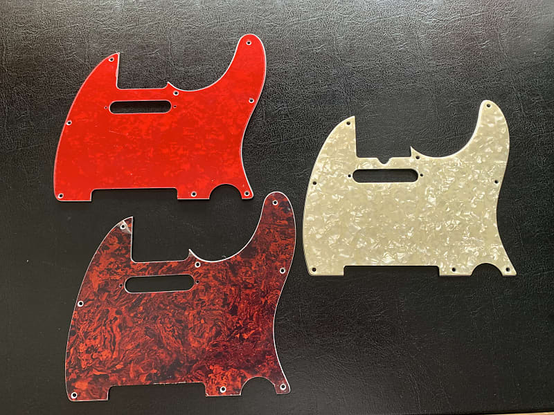 Fender Telecaster - Various Coloured Scratch Plates | Reverb