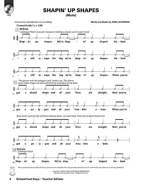 School Fact Raps Songs And Activities For Learning Across The | Reverb