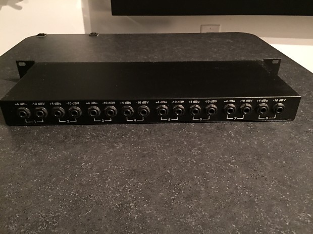 Ebtech LLS-8 8-Channel Rack Mount Line Level Shifter 2000s | Reverb