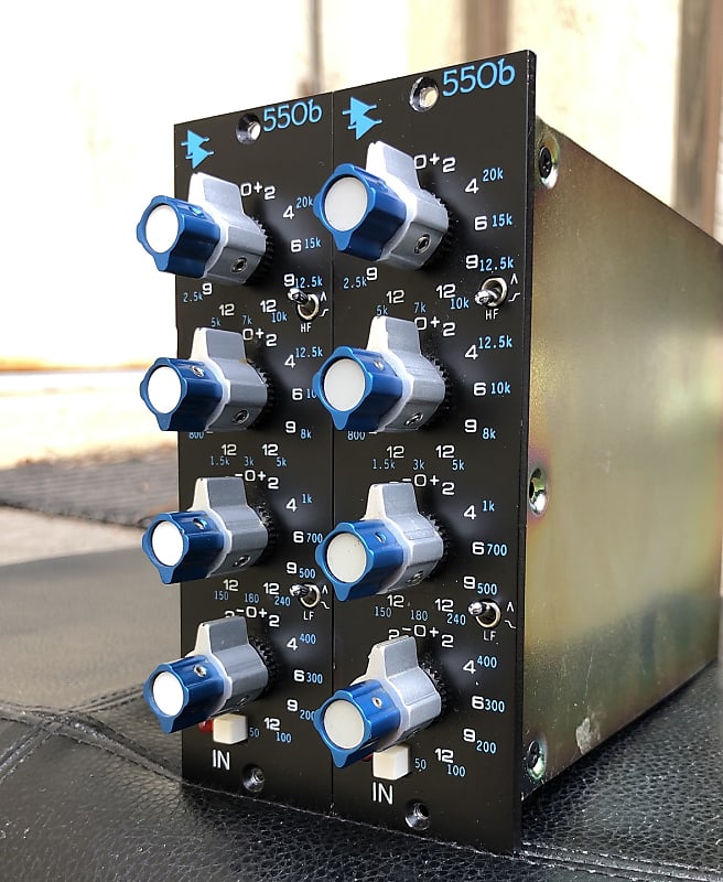 API 550B 500 Series 4-Band Equalizer Pair 1990s | Reverb