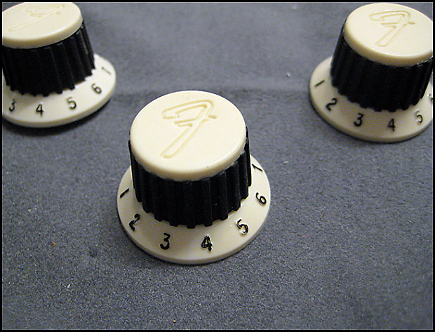 RARE Vintage Fender Elite KNOBS for Stratocaster, Telecaster | Reverb