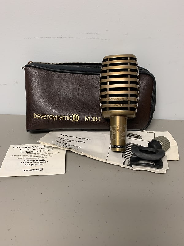 Beyerdynamic M380 N (C) Vintage Bass Drum Microphone with Bag | Reverb
