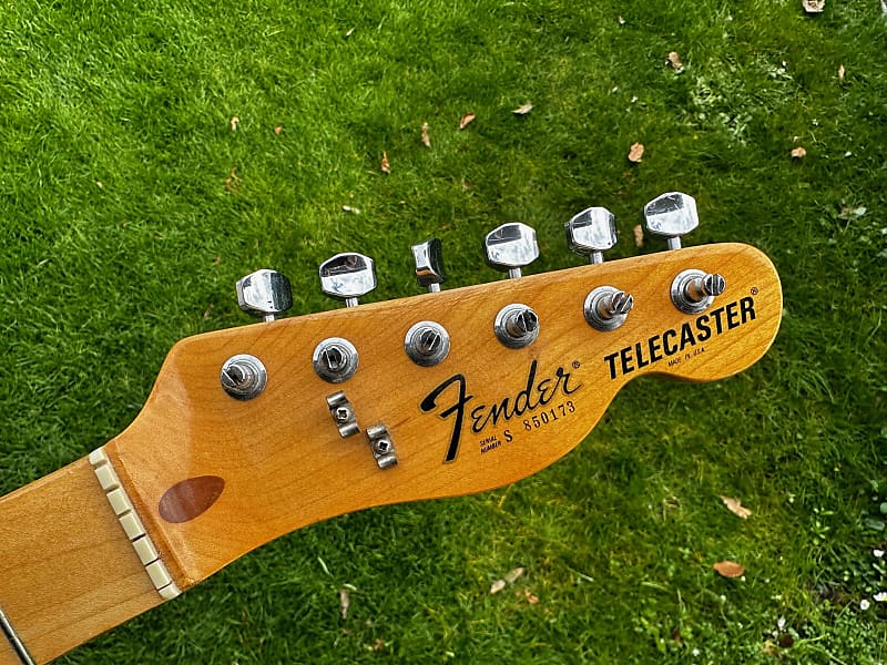 1978 Fender Telecaster Neck with neck plate and tuners | Reverb