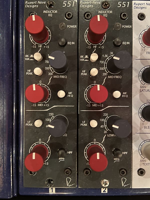 Rupert Neve Designs 551 500 Series Inductor EQ Module | Reverb UK