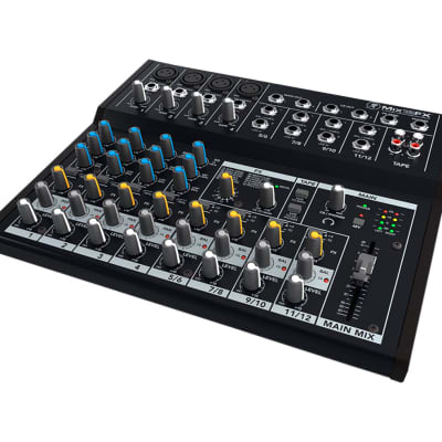 Mackie Mix12FX 12-Channel Compact Mixer with Effects | Reverb