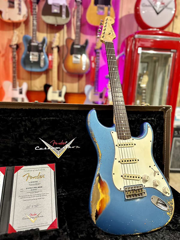 Fender FENDER CUSTOM SHOP 63 STRAT Heavy Relic Masterbuilt | Reverb