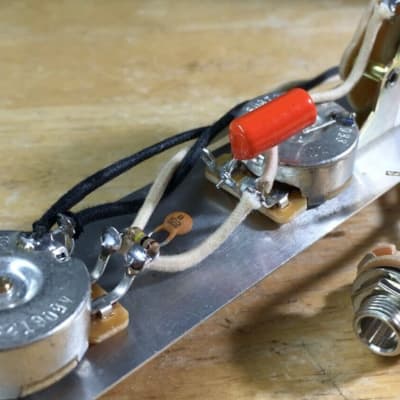 Fender Telecaster REVERSE Wiring Harness, Coil Split | Reverb