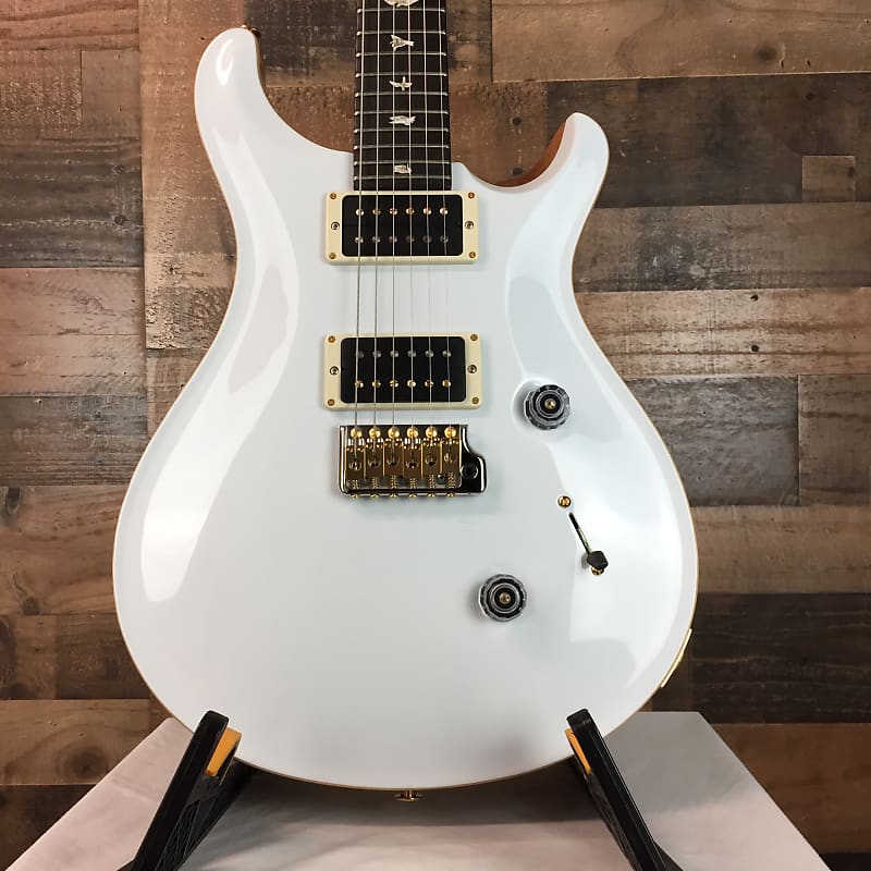PRS Custom 24 Pearl White with Hard Case, Free Ship, 690 | Reverb
