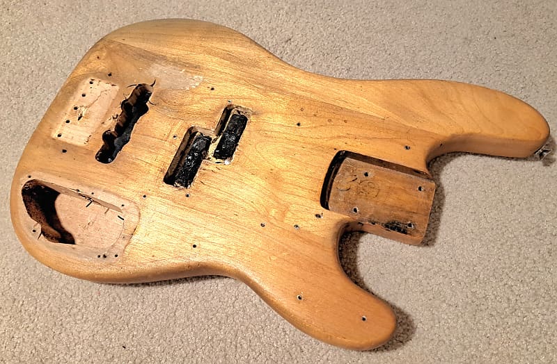 Original 1963 Fender Precision P Bass Project Body | Reverb