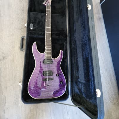 Used: ESP LTD MH-1000 Deluxe Electric Guitar - Black | Reverb