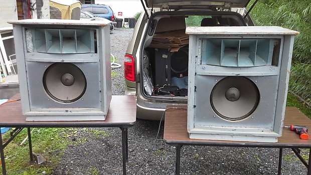 Altec Valencia 846a 2 Way Speakers 416z 15's 806a Horns See | Reverb