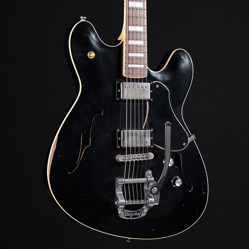 Fano Alt De Facto GF6 - Bull Black w/ Light Distress | Reverb