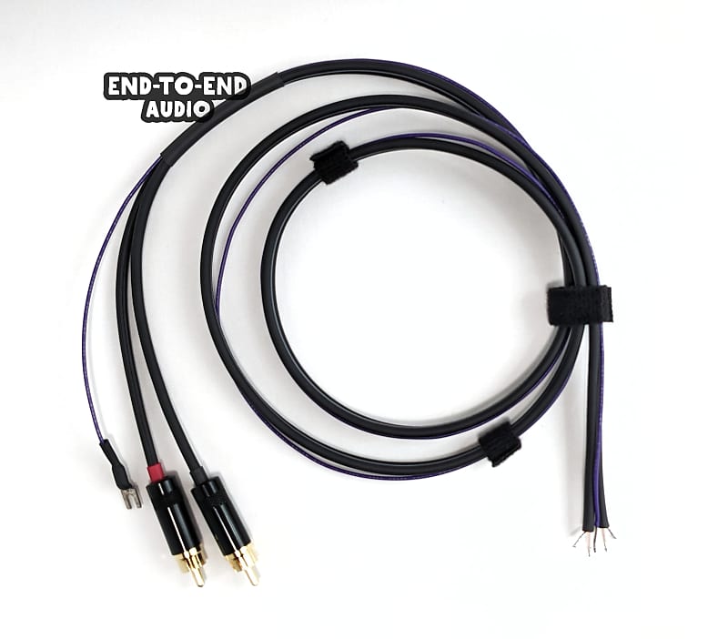 End-To-End Audio Hi-Fi Turntable Replacement Cable Lot of 10, | Reverb